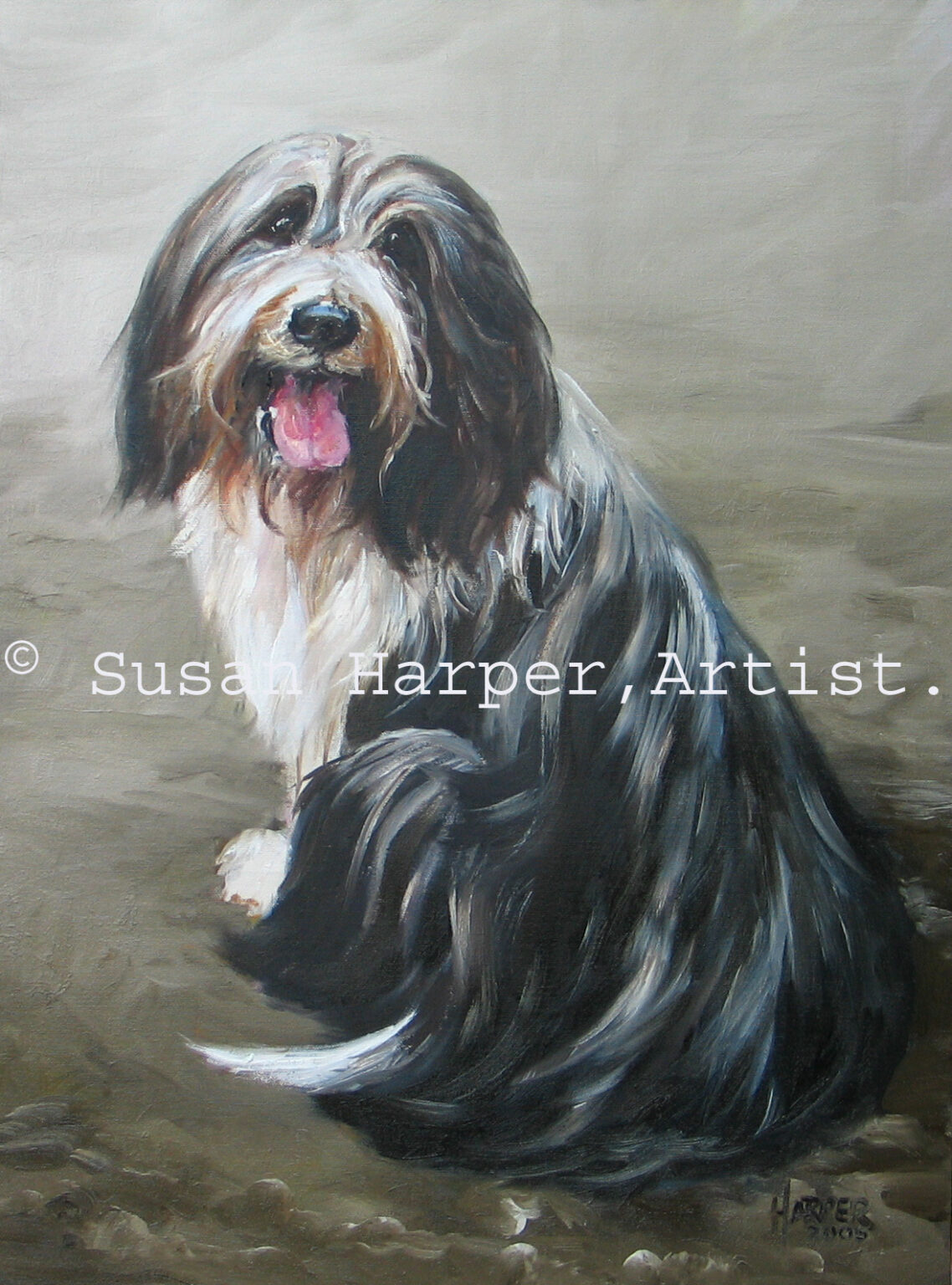 Susan Harper Art-Portraits - Prints of Original Paintings of Dogs